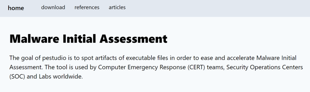 PeStudio Overview: Setup, Tutorial and Tips