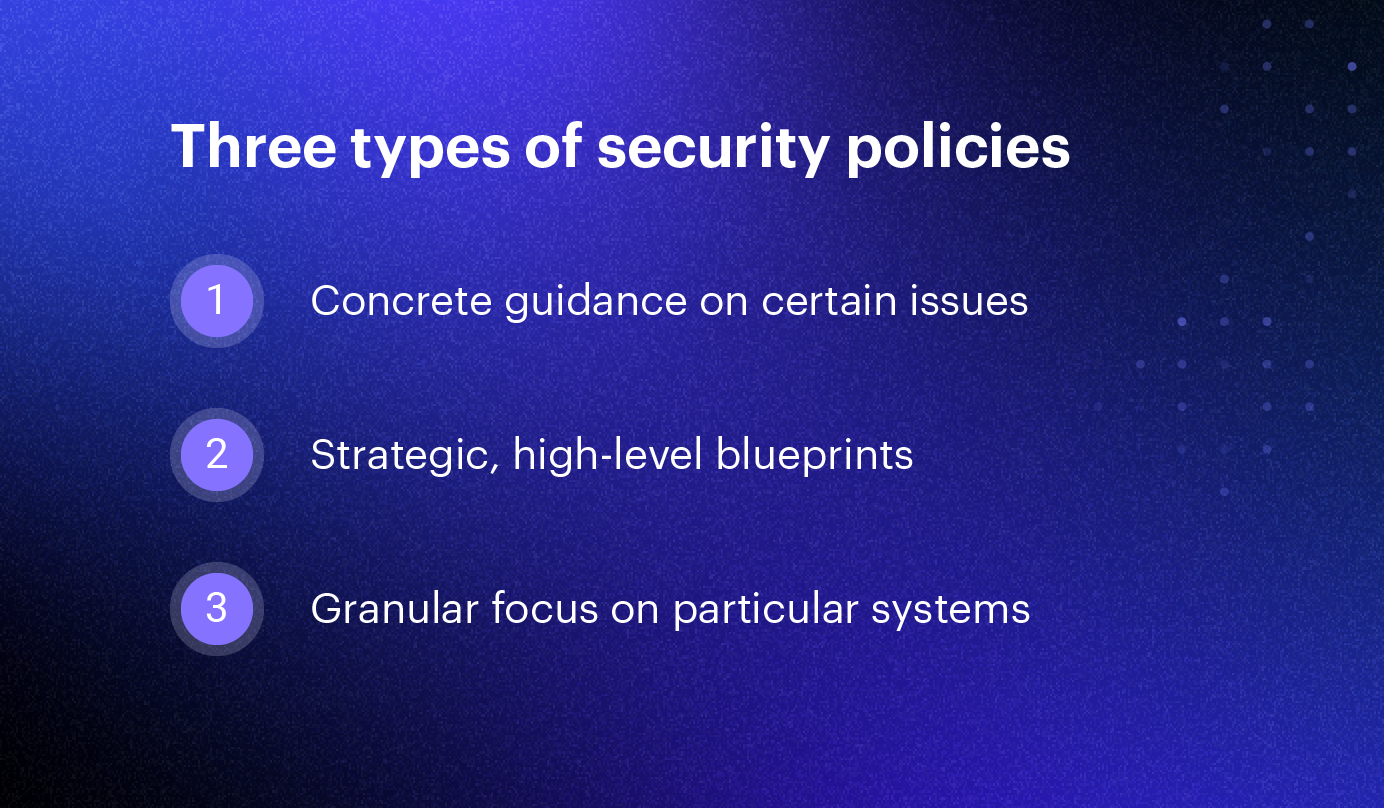 What is a Security Policy? Definition, Elements, and Examples