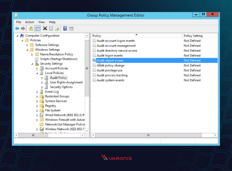 Complete Guide to Windows File System Auditing - Varonis