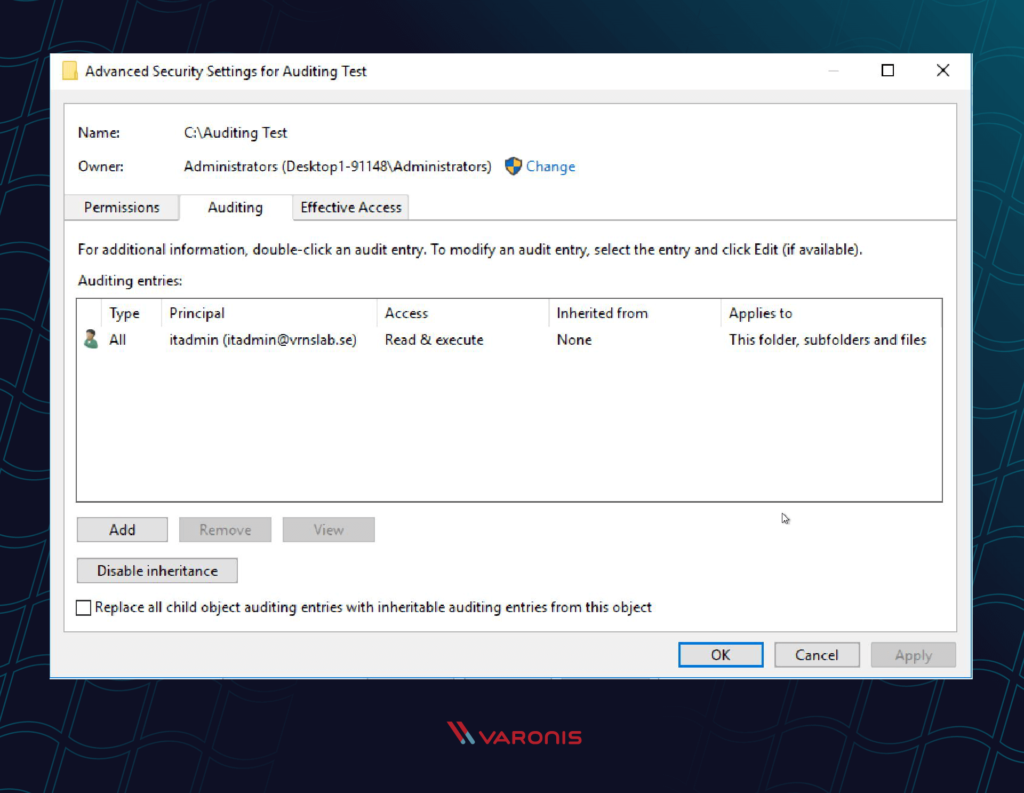 Complete Guide to Windows File System Auditing - Varonis