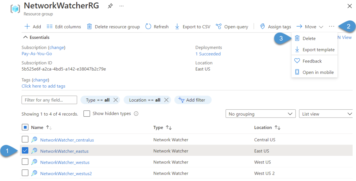 How To Create And Manage The Azure Network Watcher Resource