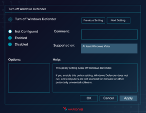 Windows Defender Turned Off by Group Policy [Solved]